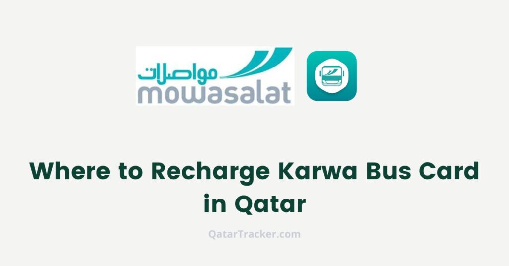 Where to Recharge Karwa Bus Card in Qatar (Easy Method)